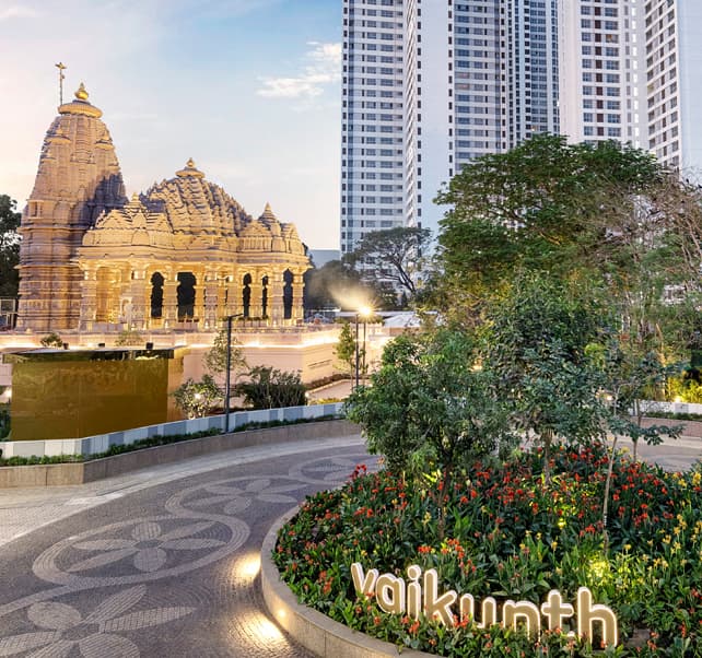 ISKCON Temple in Thane near Mumbai | Piramal Vaikunth